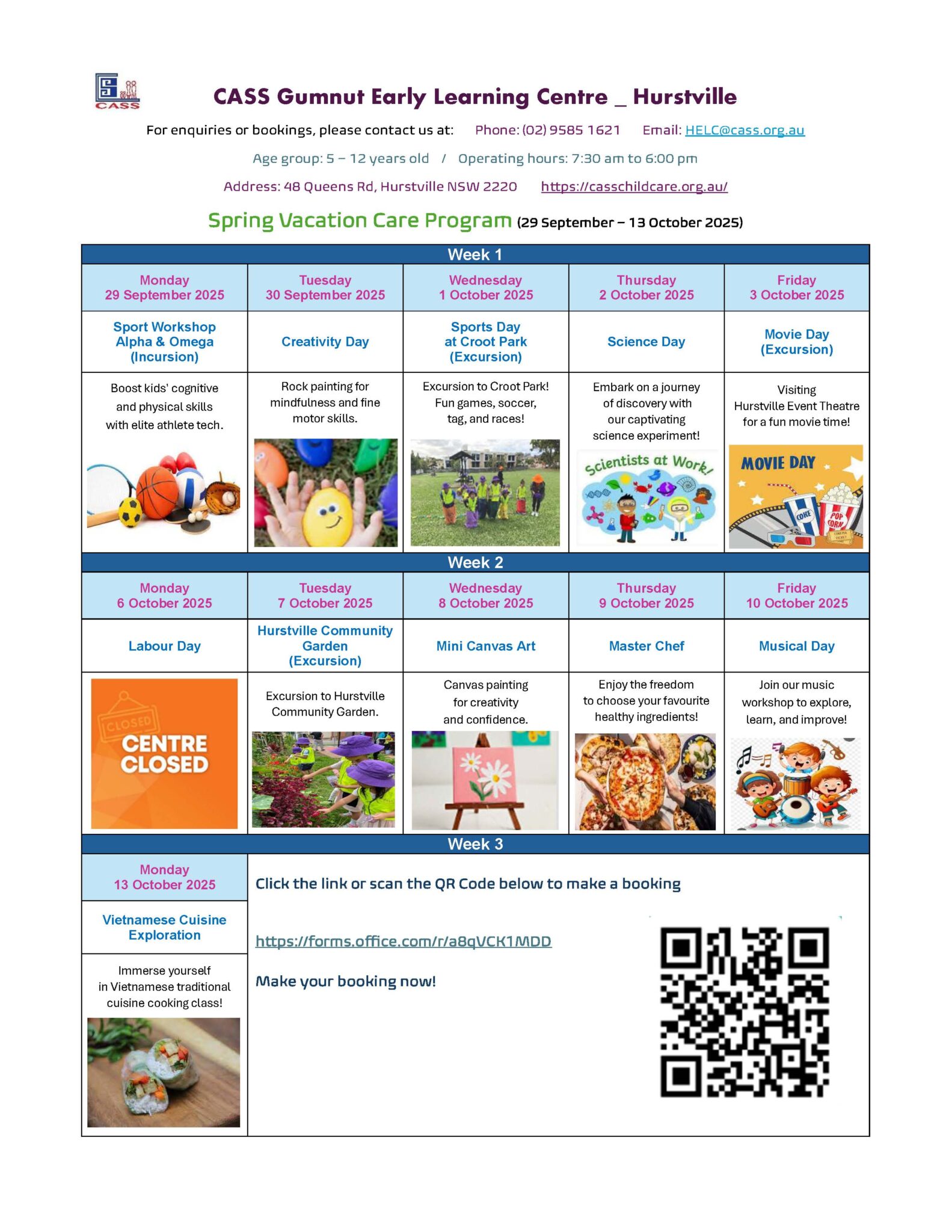 CASS Gumnut Early Learning Centre – Hurstville